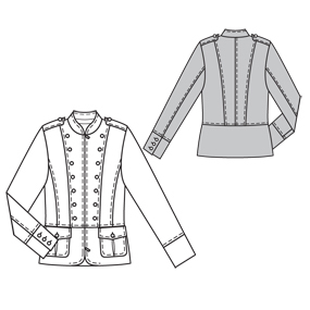 BurdaStyle Downloadable Hikaru Jacket 8020 pattern review by elainemay